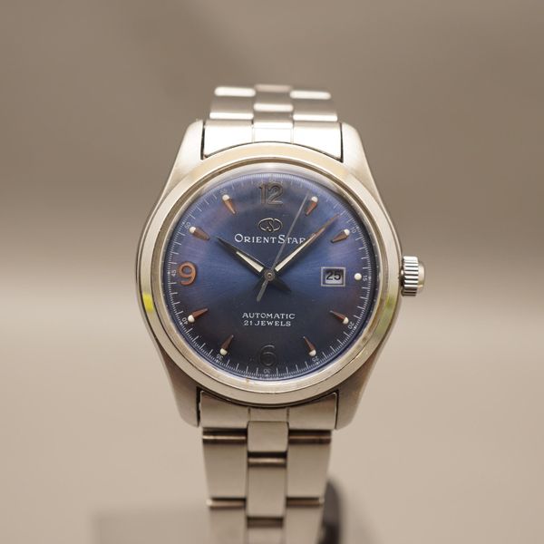 [WTS] Vintage Orient Star NR0R-00 CS Explorer Dial Blue Automatic ...