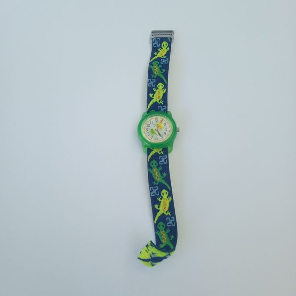 Timex Time Machines Kids Watch Green & Blue Elastic Band Indiglo New ...