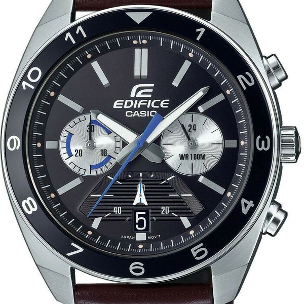 Casio Edifice Ref. EFV590L-1A - Reverse Panda Chronograph + EXTRAS ...