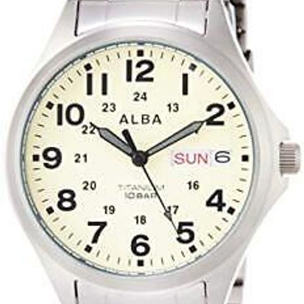 SEIKO Alba AQPJ401 Titanium Men's 100%Original | WatchCharts Marketplace