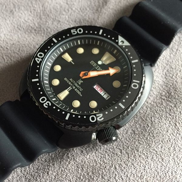 FS : Seiko SRPC49 J1 Black/Ninja Turtle Limited Edition | WatchCharts