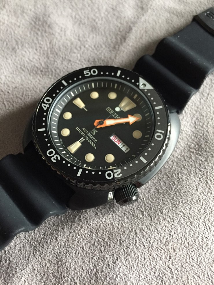 FS : Seiko SRPC49 J1 Black/Ninja Turtle Limited Edition | WatchCharts