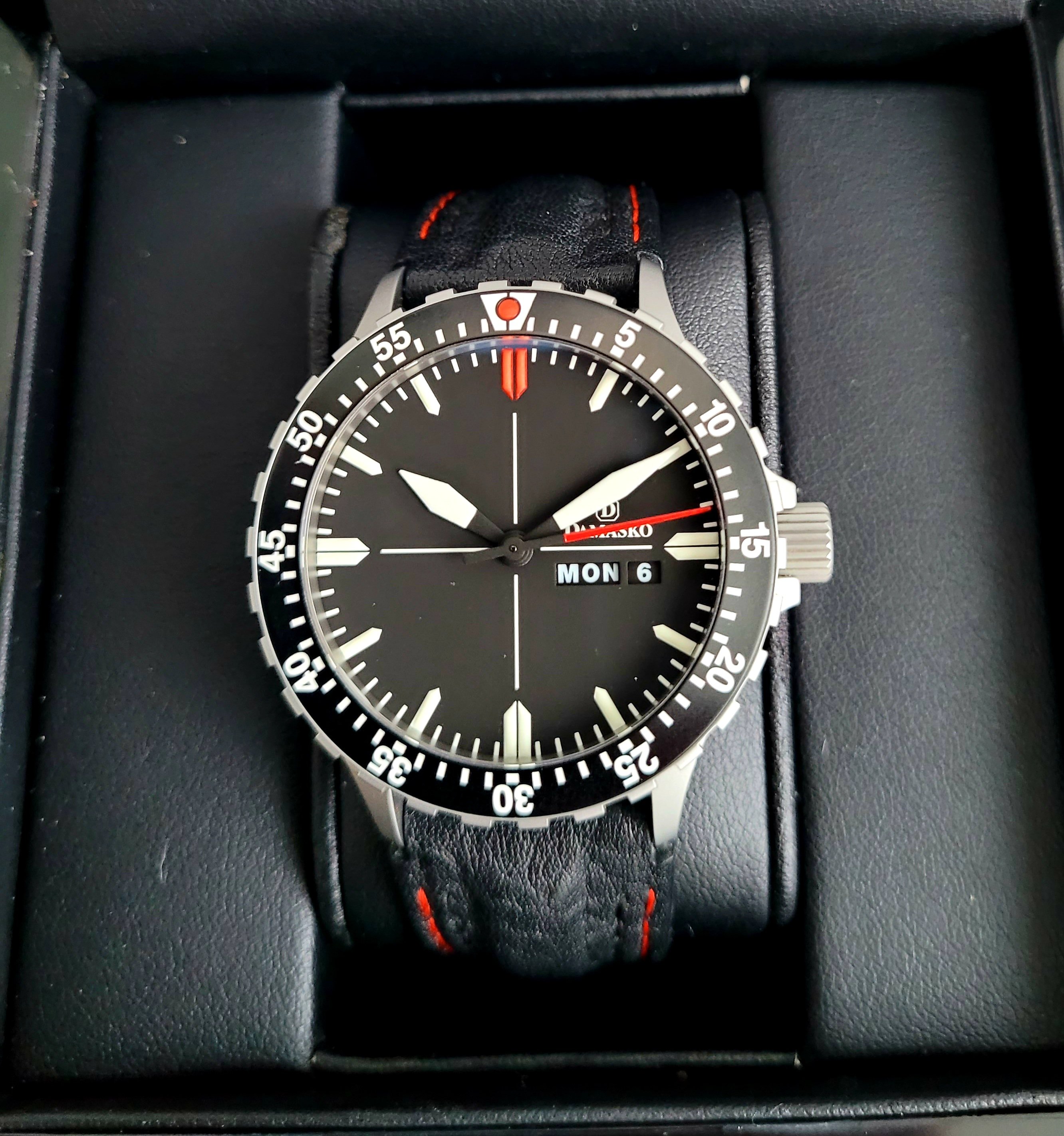 FS: Damasko DA44. Ice Hardened German Pilot tool watch $1150 USD ...