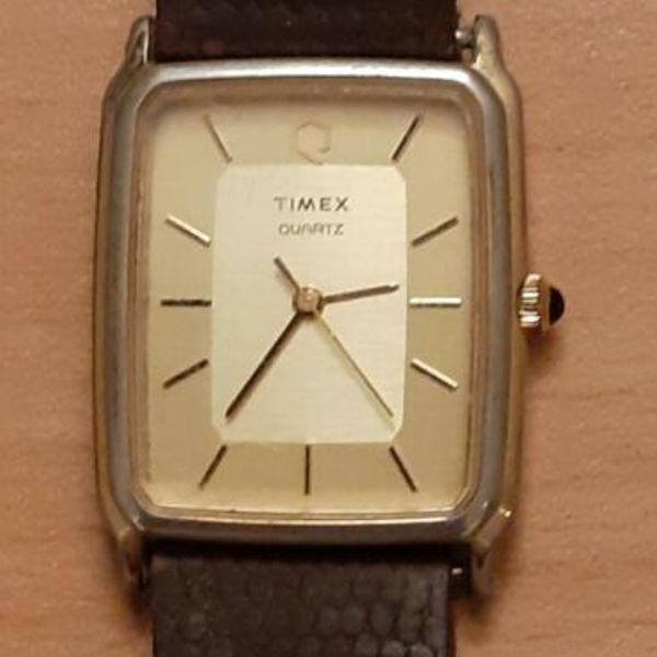 Vintage Mens Timex BA Cell Wristwatch - Assembled in Philippines 19 ...