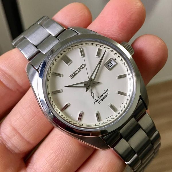 Seiko SARB035 Automatic Men's watch White Dial Analog Silver Analog ...