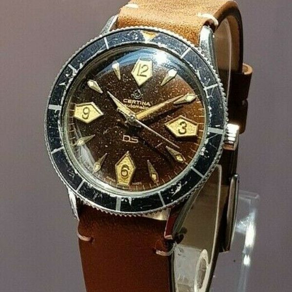 CERTINA DS DIVER FIRTS GENERATION TROPICALIZED DIAL COFFEE WITH MILK ...