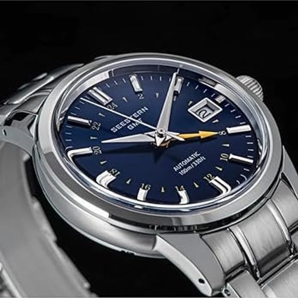 (Final reduction) Seestern S446 GMT Automatic Blue - GS Homage ...
