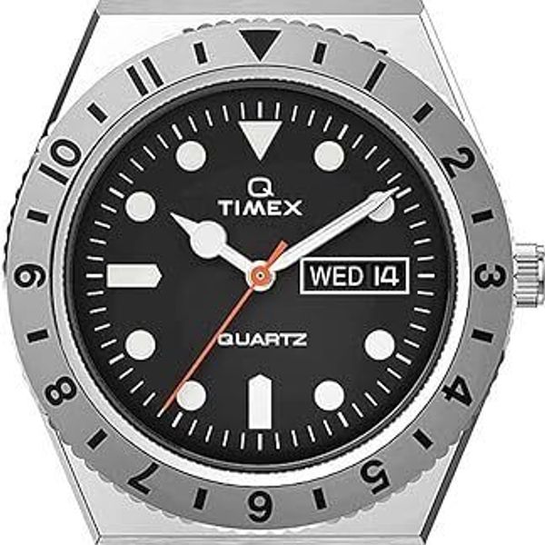 Q Timex Reissue 38mm Stainless Steel Bracelet Watch SILVER | WatchCharts Marketplace