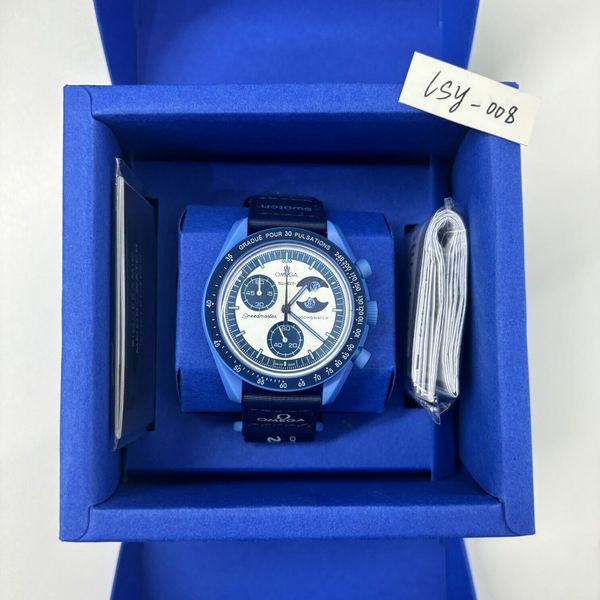 Swatch #Moons watch MISSION TO THE SUPER BLUE MOON PHASE | WatchCharts ...