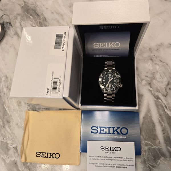 Seiko Prospex Green Men's Watch - SPB381 | WatchCharts Marketplace
