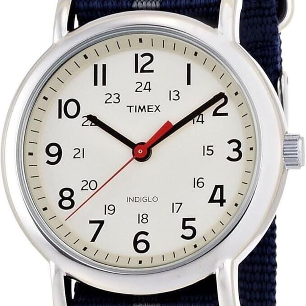 Timex Special Weekender Slip Through Quartz Analogue Watch with ...