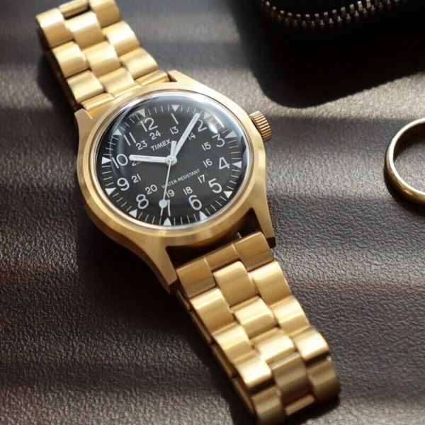 Timex x Beams Camper Copper Quartz Men's Watch From Japan unused ...