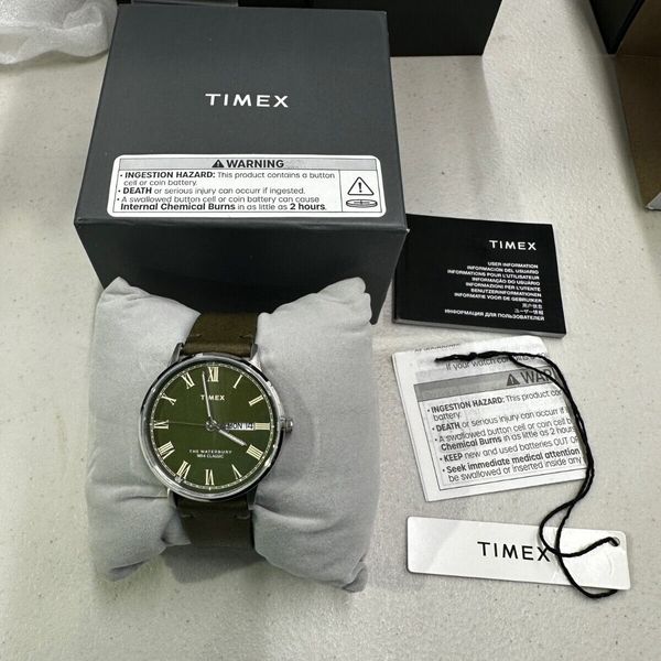 Timex Green Men's Analog Watch Classic TW2W50500 BRAND NEW ...