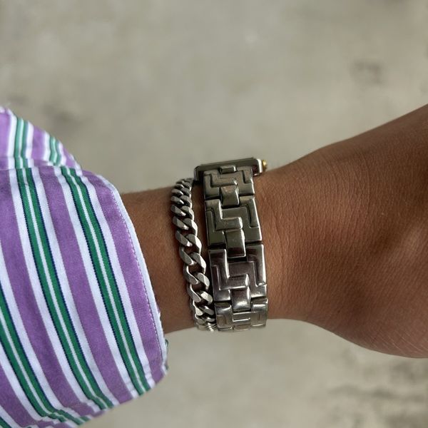 Vintage 1988 Classic Seiko Square Face Unisex Watch Original Band V400 ...