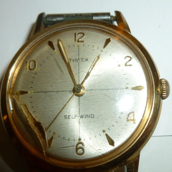 VINTAGE TIMEX AUTOMATIC WATER RESISTANT MEN'S WATCH Self Winding For ...