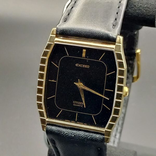 Vintage Citizen Exceed Quartz Men's Watch Battery Replaced From Japan ...