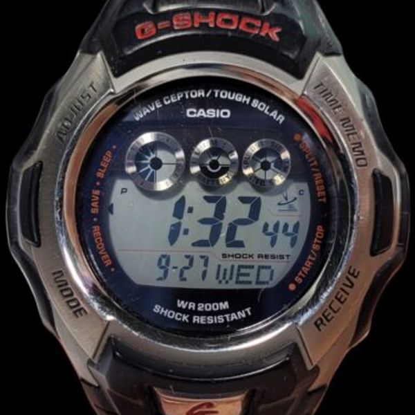 Casio G-Shock 2608 GW-300 Wave Ceptor Tough Solar Digital Men's Watch ...