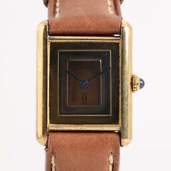 Cartier Tank Argent Quartz 6-81006 Tri Color Dial 30mm Watch | WatchCharts