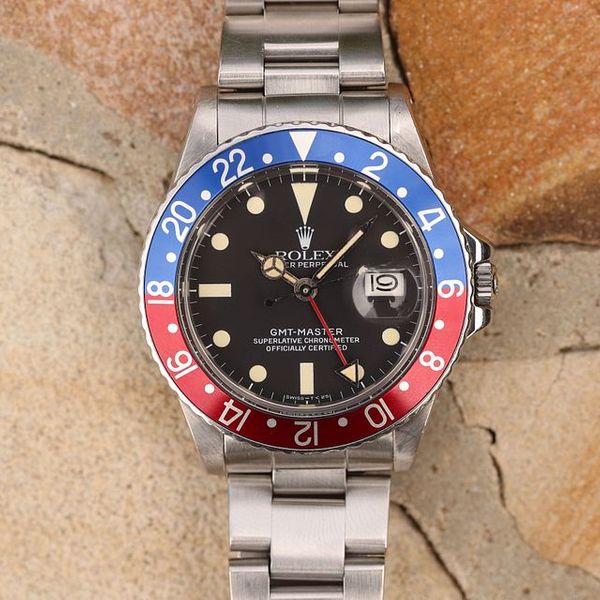 1982 Rolex GMT-Master ref. 16750 Matte Dial, Pepsi | WatchCharts ...