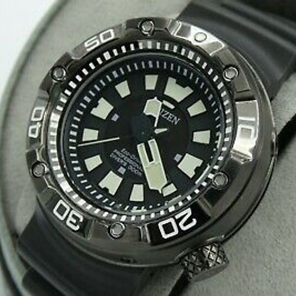 Citizen Promaster Eco Drive Professional diver 300m BN0175-19E RRP £569 ...