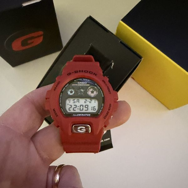 Casio G-Shock DW-6900TR-4CR Red NEW Full Set With Box & Papers ...