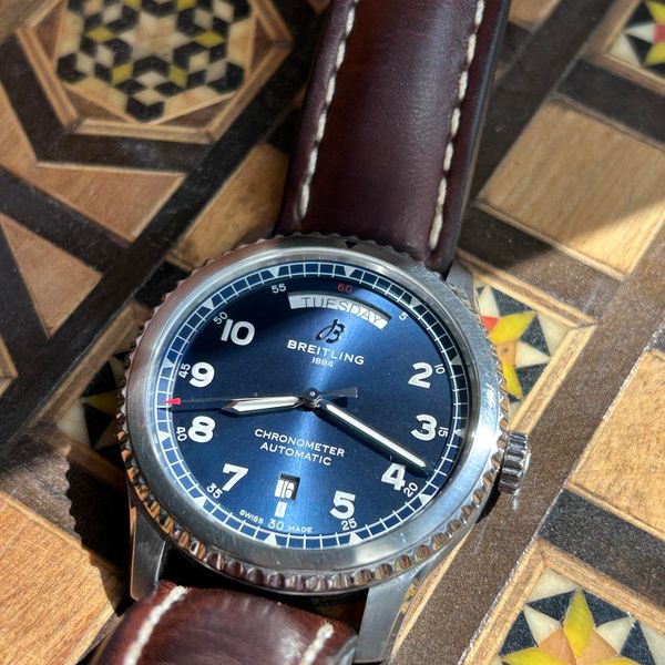 [WTS / WTT] Breitling Aviator 8 Day Date A4533010 - Full Set - REPOST ...