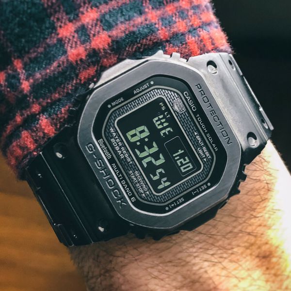Casio G Shock GMW-B5000V Aged black finish | WatchCharts Marketplace