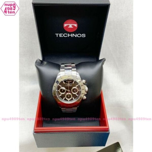 TECHNOS SWISS TGM 615 Chronograph watch SST. With connecting parts and ...