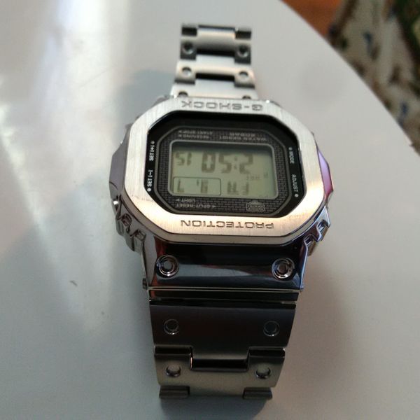 G-SHOCK GMWB5000 FULL METAL STEEL | WatchCharts Marketplace