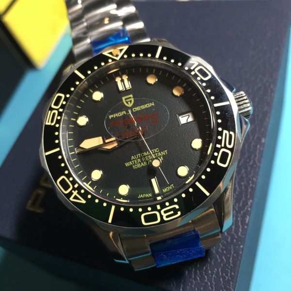 PAGANI DESIGN 007 42MM PD-1667 DIVE WATCH NO TIME TO DIE SEIKO NH35 ...