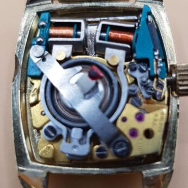 Bulova Accutron 221 battery replacement Spacer. Remade for 329 battery. | WatchCharts Marketplace