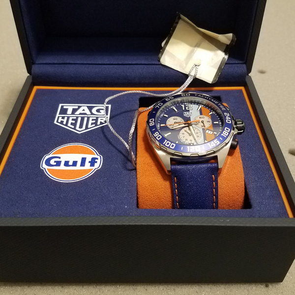 Tag Heuer Formula 1 Gulf Special Edition | WatchCharts Marketplace
