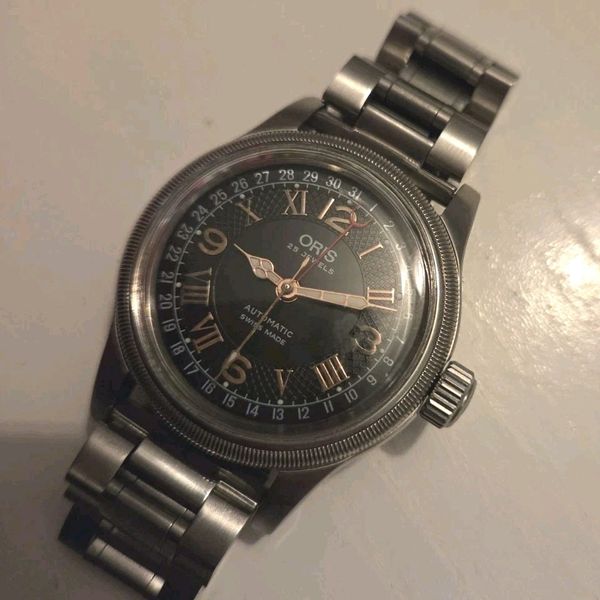 ORIS 7543 Big Crown Pointer Date Roman Numerals 40mm Automatic Men's ...