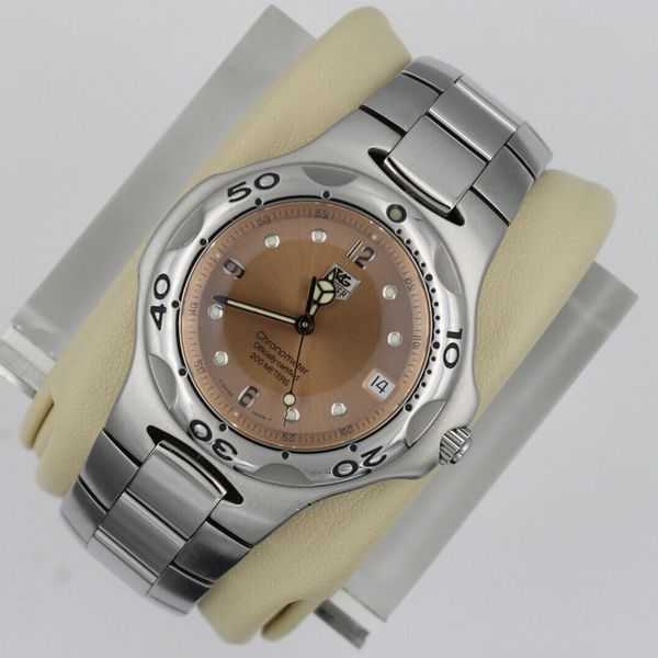 Tag Heuer Mens Kirium Watch WL5114.BA0701 Copper Salmon Automatic ...