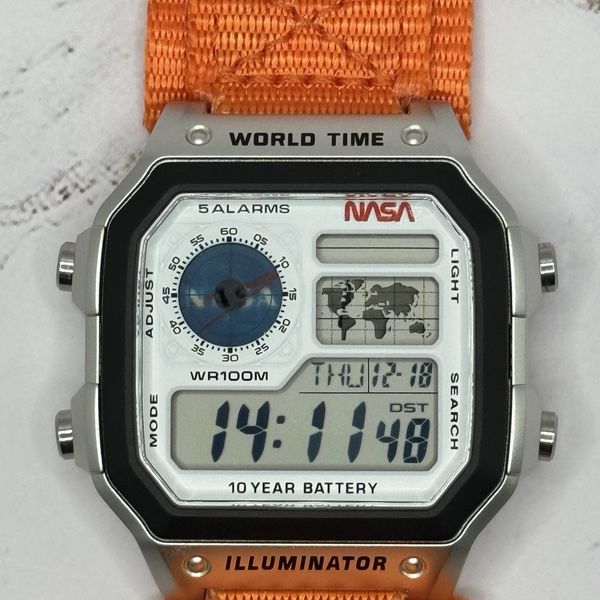 Brand New Modified Casio Royale AE-1200 NASA World Time Watch ...