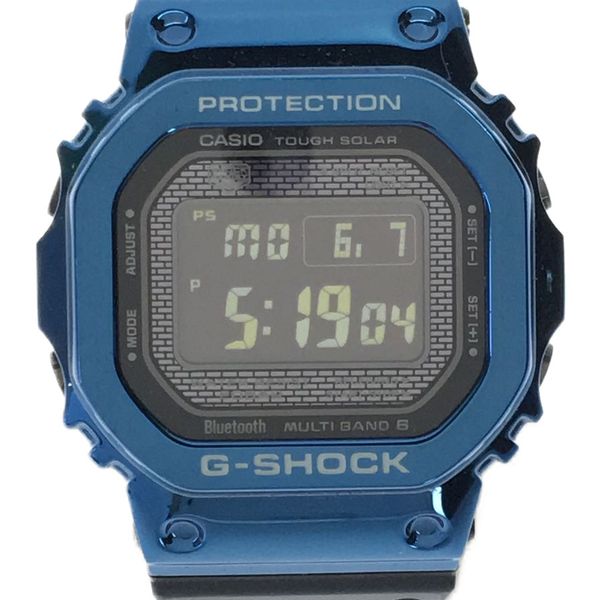 [Used] CASIO Solar watch / G-SHOCK / Digital / BLU / GMW-B5000G-2JF ...