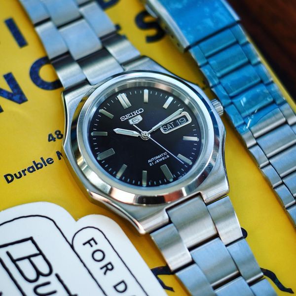 [WTS] Seiko 5 “SeikoNaut” ref. SNKK47 with box, tag, and papers ...