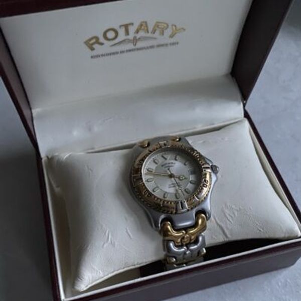Rotary Mens Watch Boxed And Papers | WatchCharts Marketplace