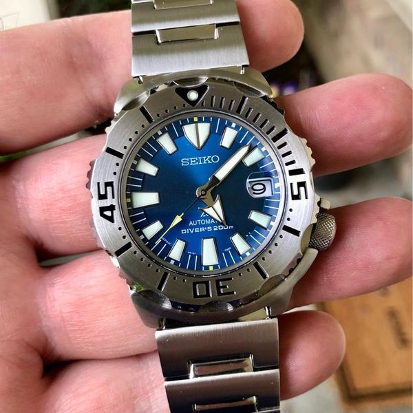 Seiko Monster Blue Coral SBDC067 3rd Generation | WatchCharts Marketplace