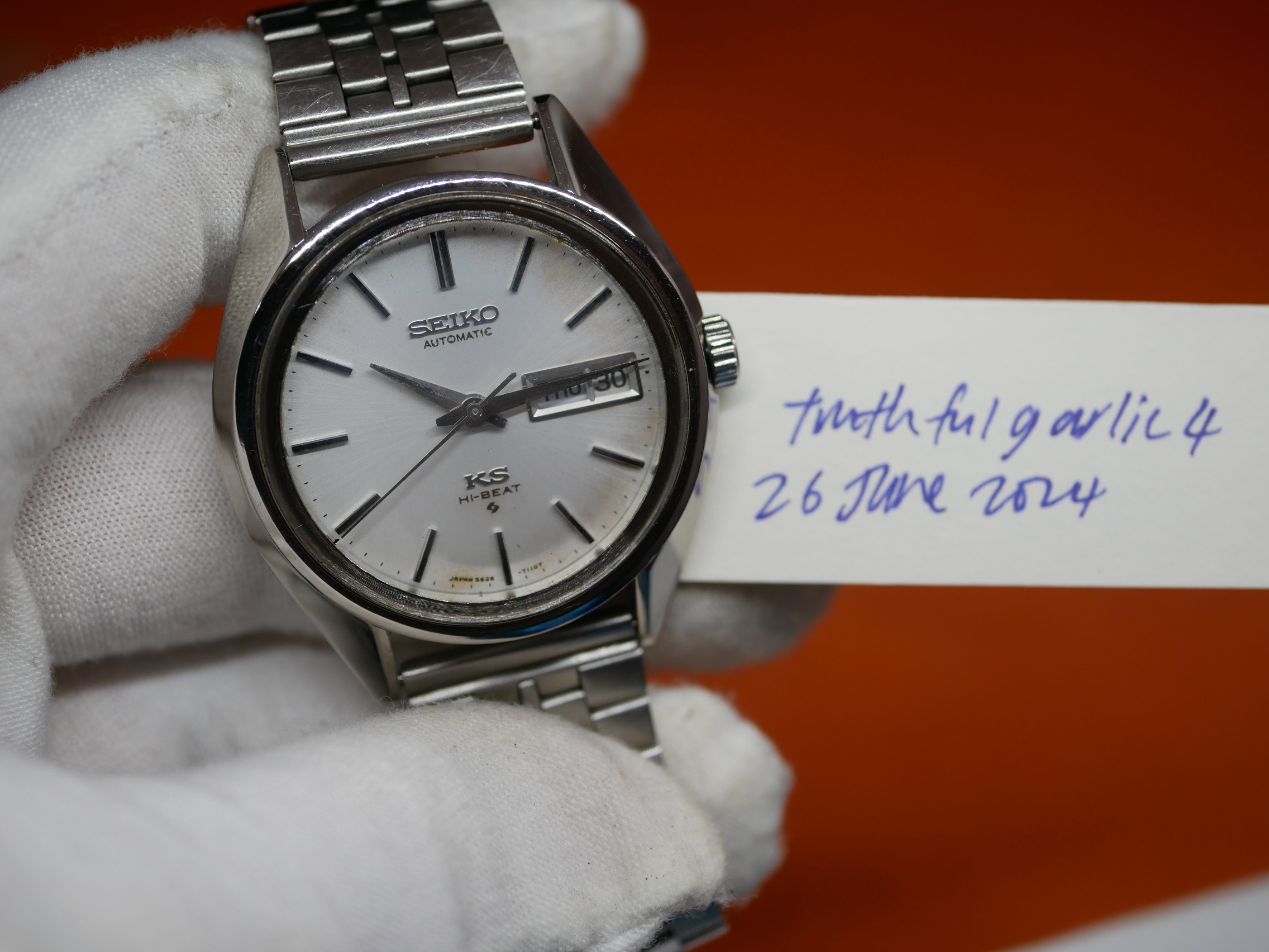 [WTS] King Seiko Automatic Day Date 36mm 5626-7110 for $199 | WatchCharts Marketplace