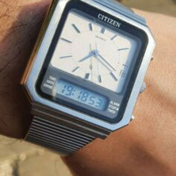 VINTAGE CITIZEN DIGI-ANA 41-8111.RARE CITIZEN VINTAGE RETRO DIGITAL ...