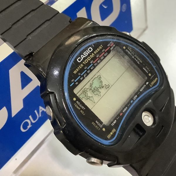 CASIO TS 100 Mod. 815 " THERMOMETER " NO FUNCIONA !!! REPUESTOS ...