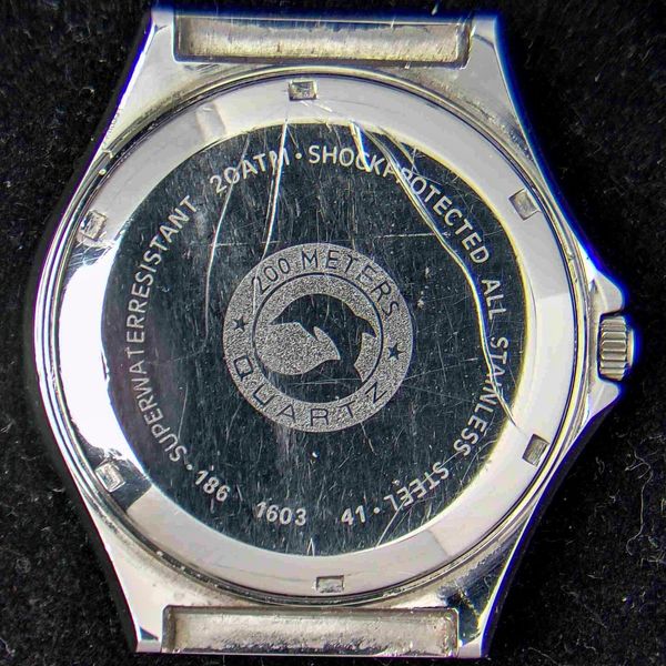 Edox Delfin Men's Quartz ETA 555.112 Vintage Swiss Watch -- Spares ...