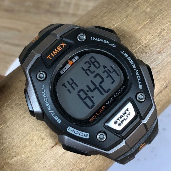 Timex Ironman Classic T5K821 Black Resin Strap Digital Dial Indiglo ...