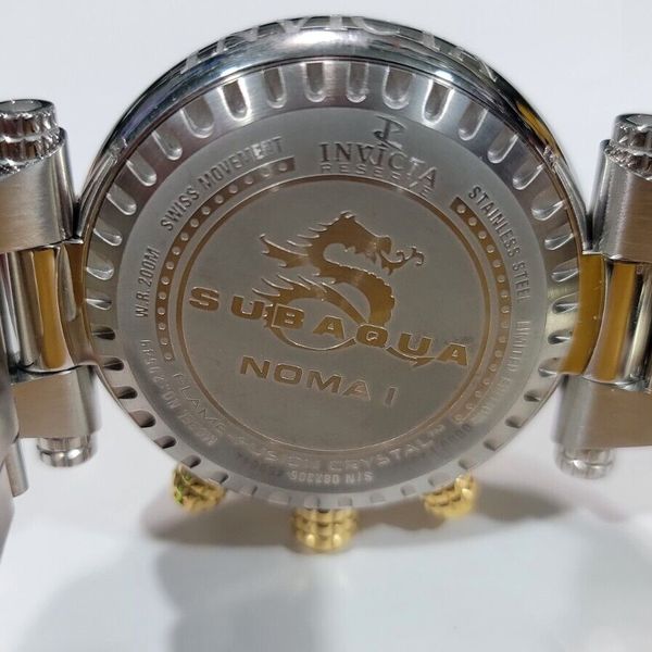 Invicta 29549 Subaqua Noma 1 Chronograph Swiss Made Limited Edition ...
