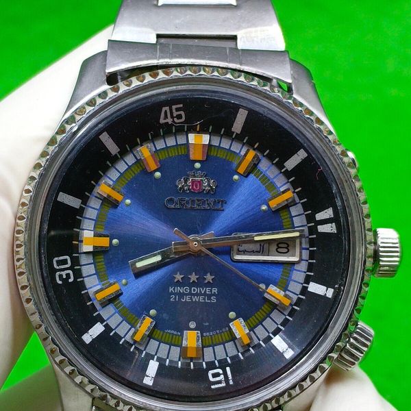 Orient KING DIVER Watch Automatic Day / Date Indicator | WatchCharts ...