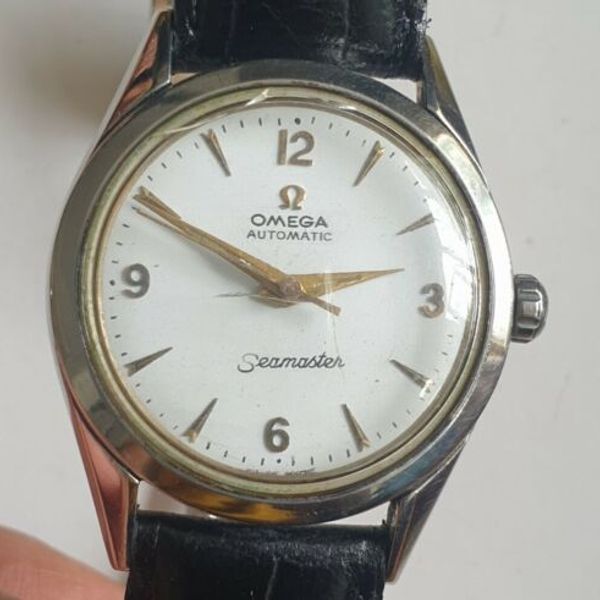 Rare Vintage Omega Seamaster Cal 471 Steel Ref. 2802 2 SC Automatic ...