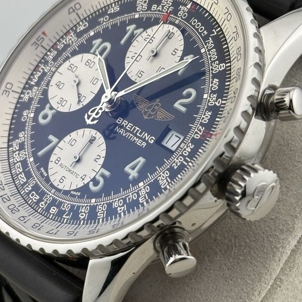 BREITLING Navitimer A13322 41mm Chronograph Date Automatic Men's Watch ...