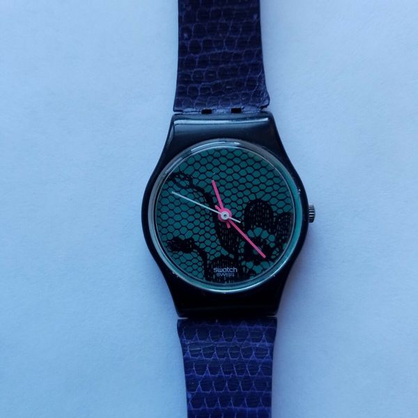 "VELVET UNDERGROUND" (LB108) Rare Ladies Swatch Watch from 1985 ...