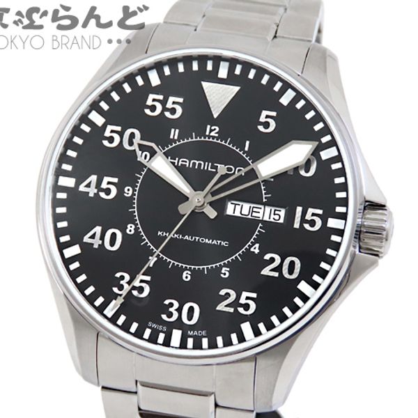 Hamilton HAMILTON Khaki Pilot Day-Date Watch Watch Men's H647150 ...